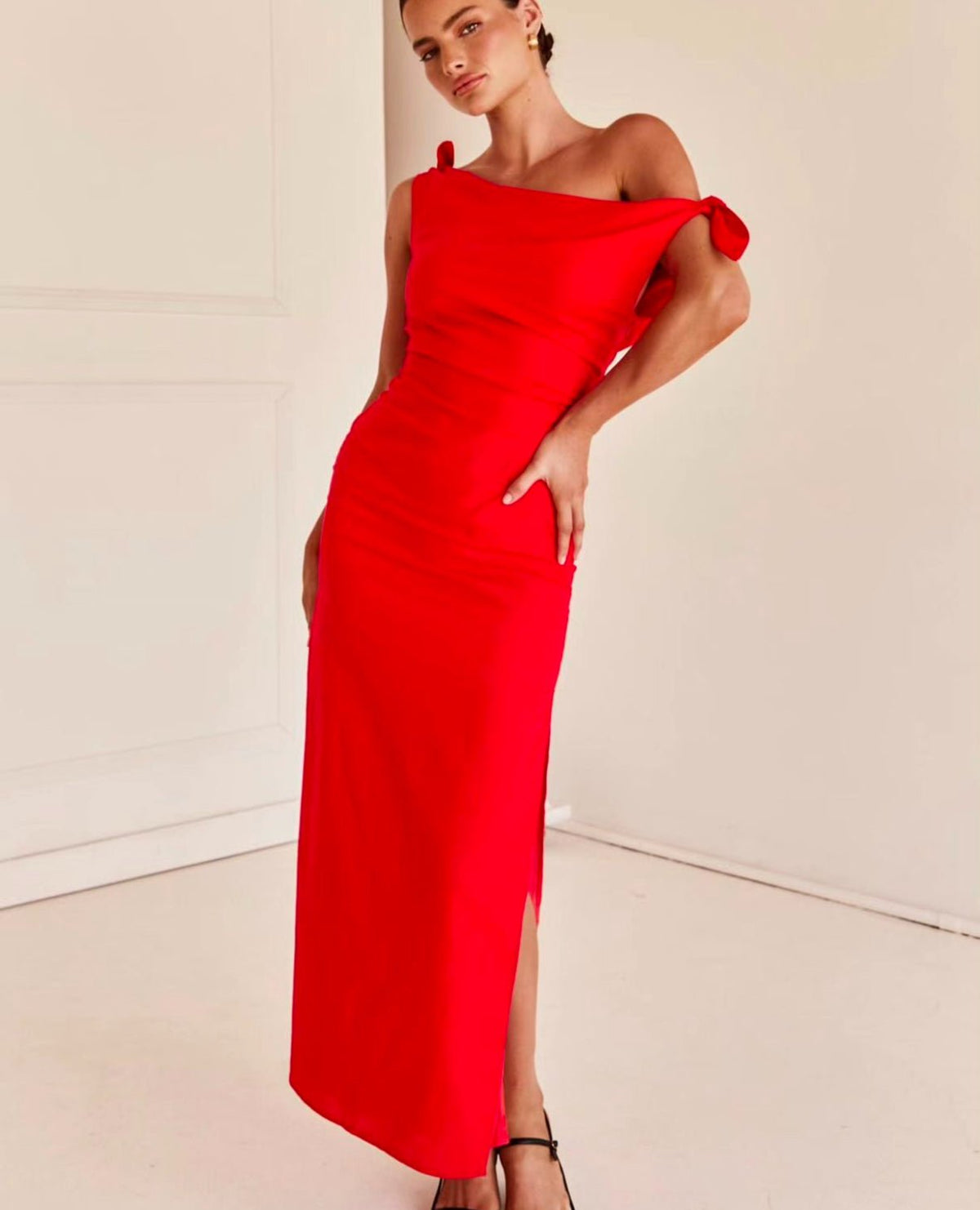 Allison Dress (Red) - Something For Me