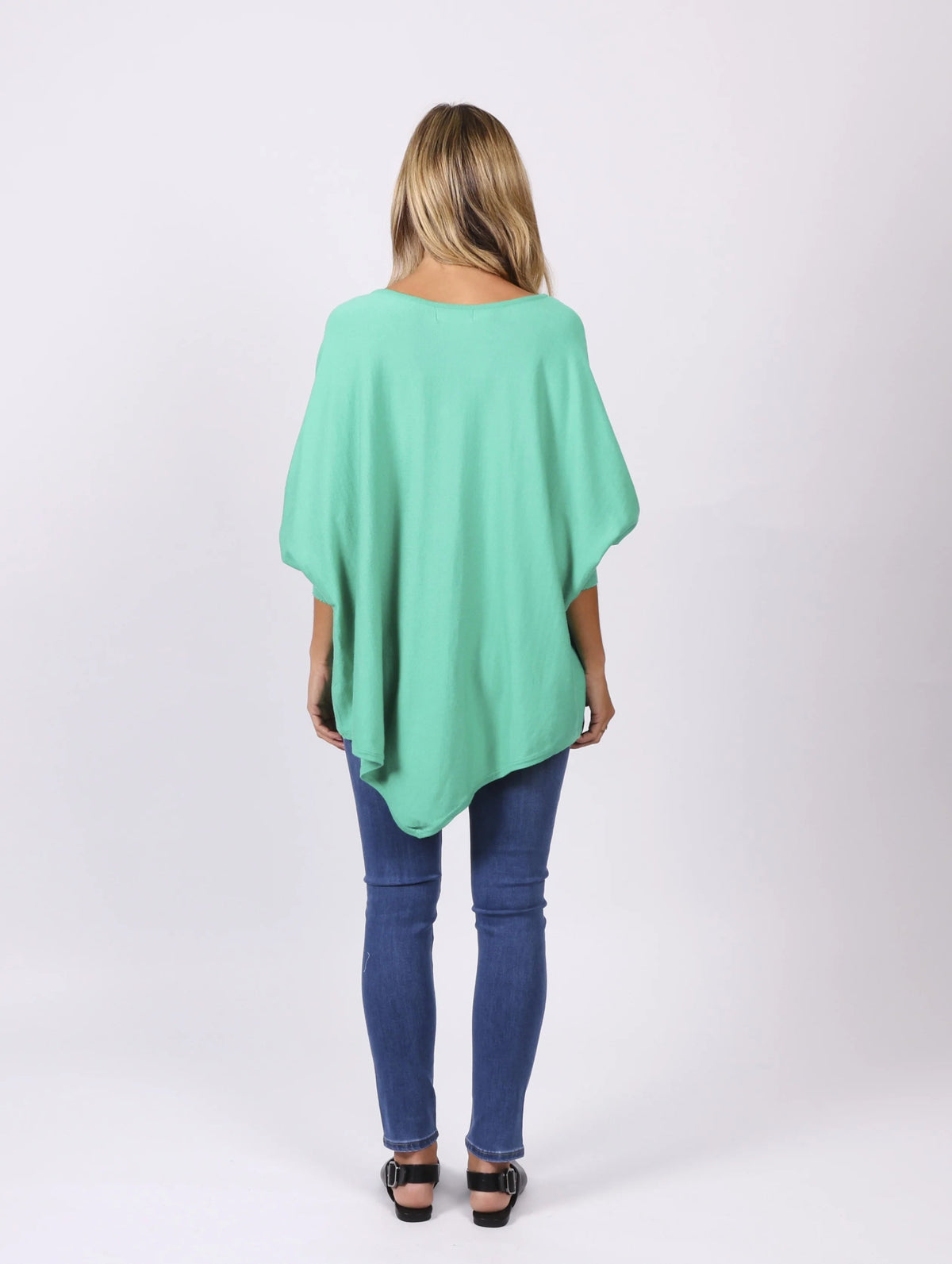 Zoe Oversized Knit Top (Green) - Something For Me